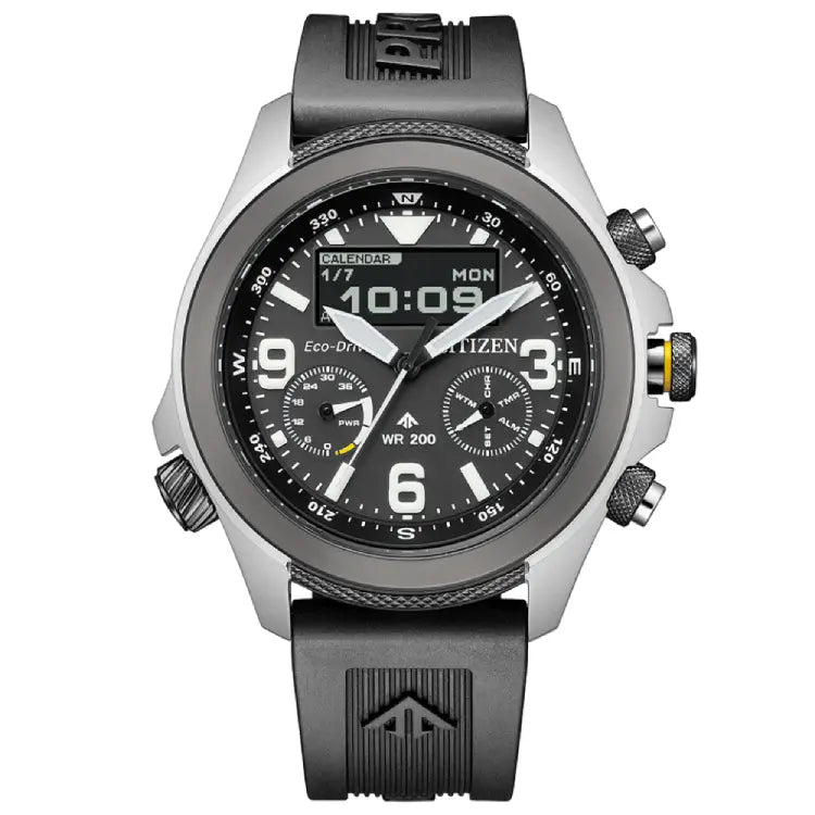 Citizen Promaster Land JV1007-07E Ani-Digi Men's Watch – MonaWatch